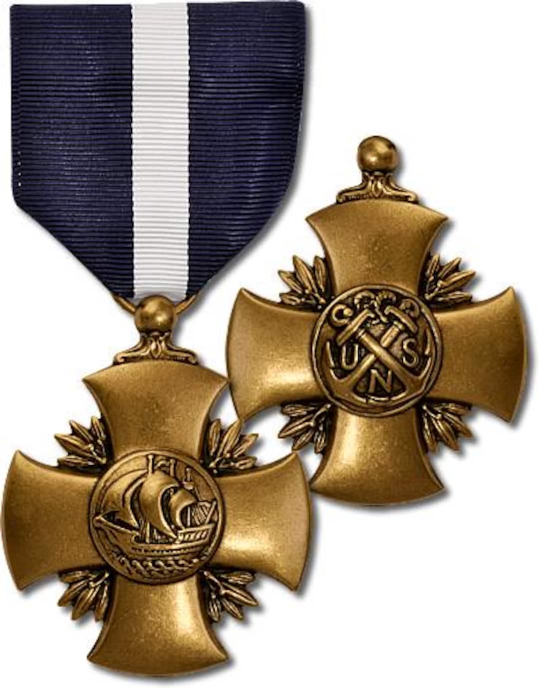 US Navy Cross Medal Presentation Set - Etsy