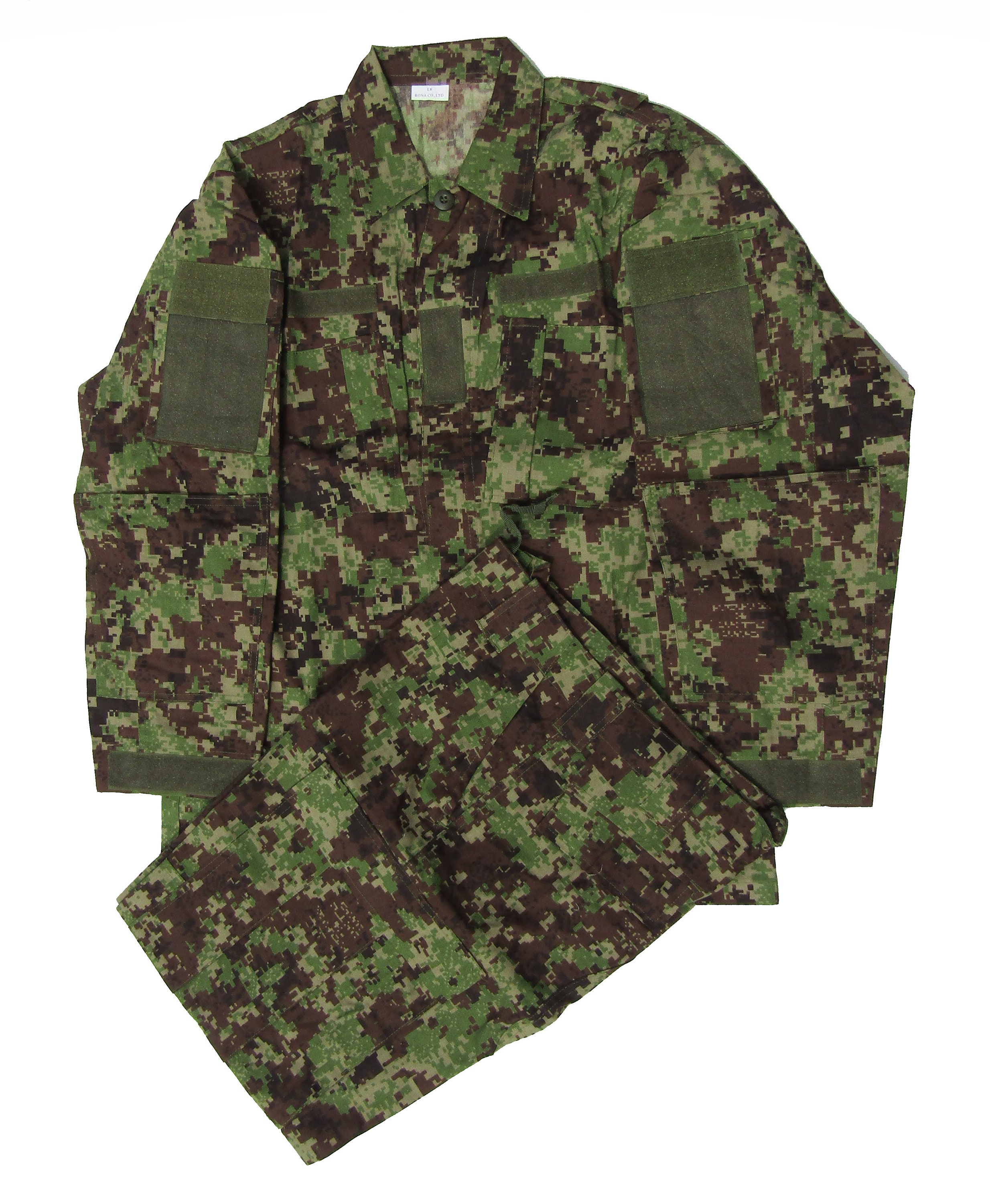 Afghan Army Digital Woodland Camouflage Set Size XL Reg - Etsy