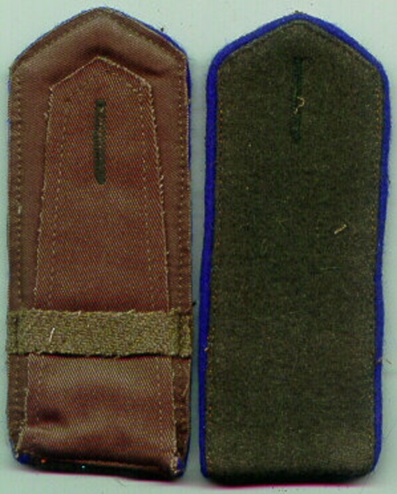 Soviet WW2 Field Grey Enlisted Ranks Shoulder Boards With - Etsy