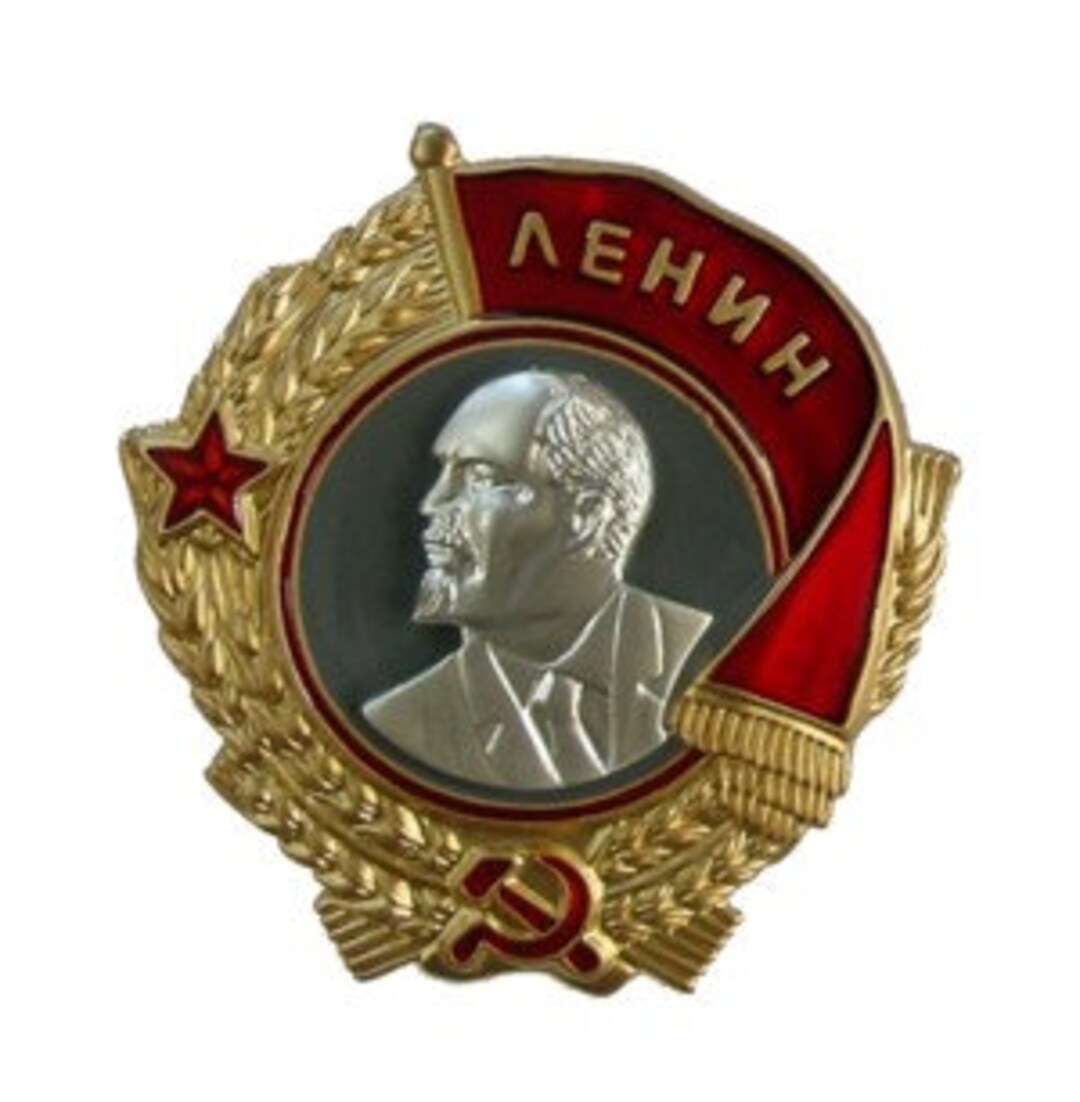 Reproduction Soviet Order of Lenin. Screw Back - Etsy