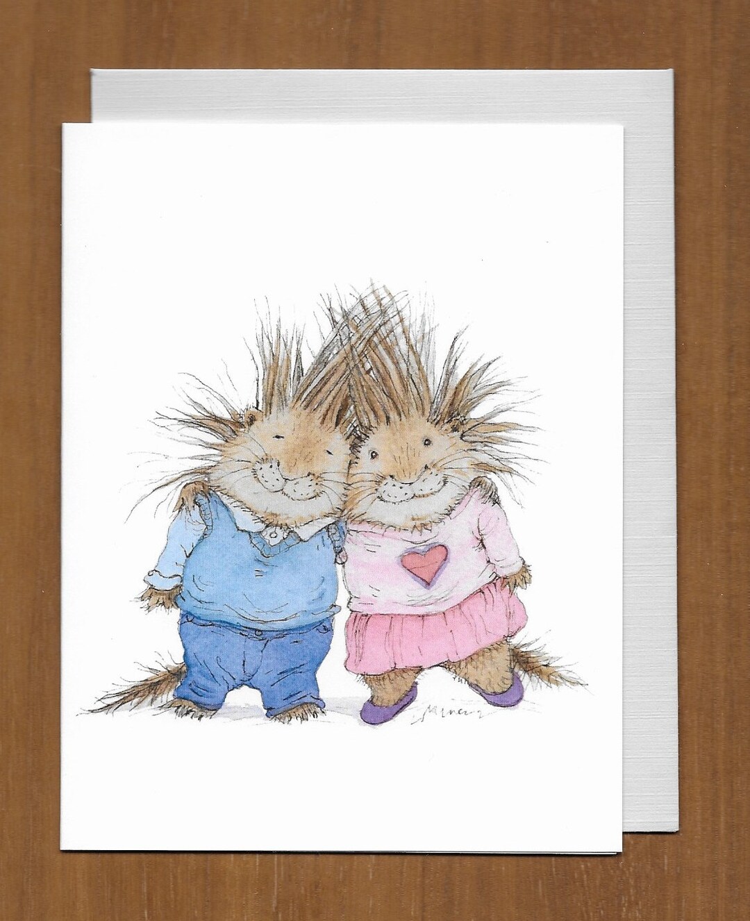 35) Porcupines in Love Anniversary/valentine's Day Card -- I'm Really ...