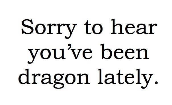 45) Droopy Dragon Get Well Card – Sorry to Hear You've Been Dragon ...