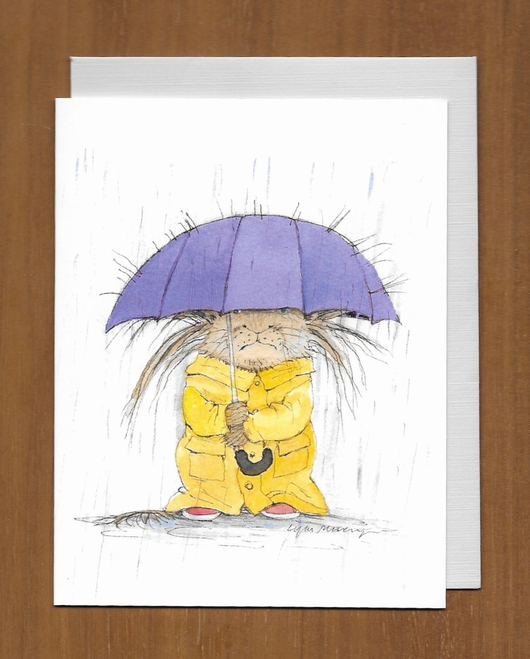 46) Lion Get Well Card -- Sorry to Hear You've Been Under the Weather ...