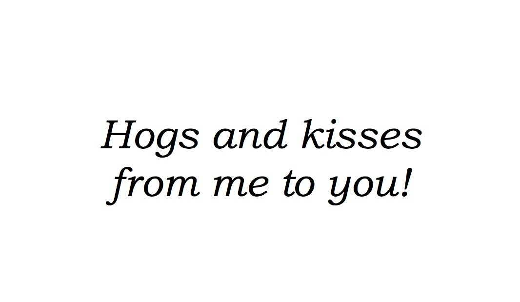 34) Pigs Hugging Birthday/anniversary/valentine's Day Card -- Hogs and ...