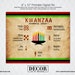 Kuumba Kwanzaa Sign. Printable Red Black & Green Sign | Etsy