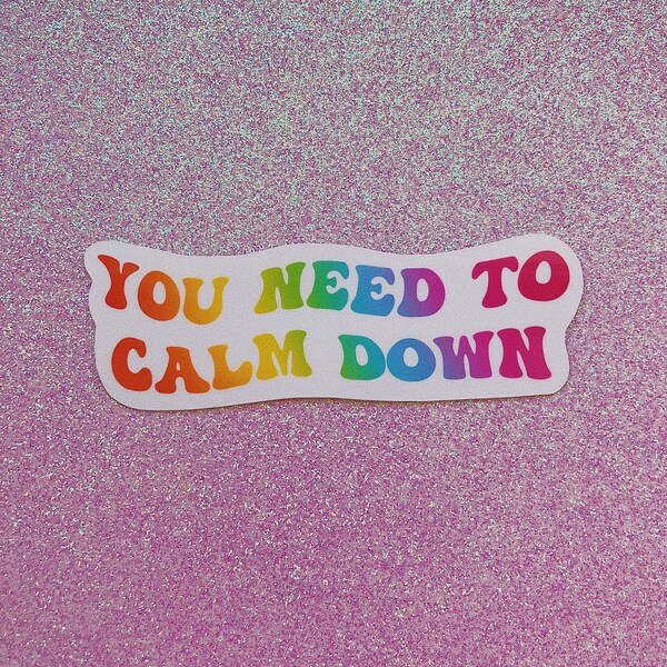 Keep Calm Sticker - Etsy