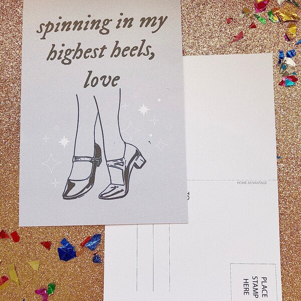 Taylor Swifts Postcard - Etsy