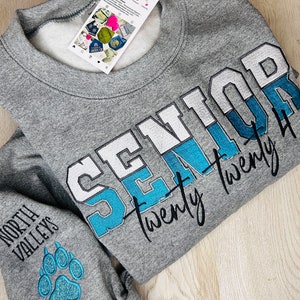 Senior Graduation Sweatshirt Senior Class Sweatshirt High School ...