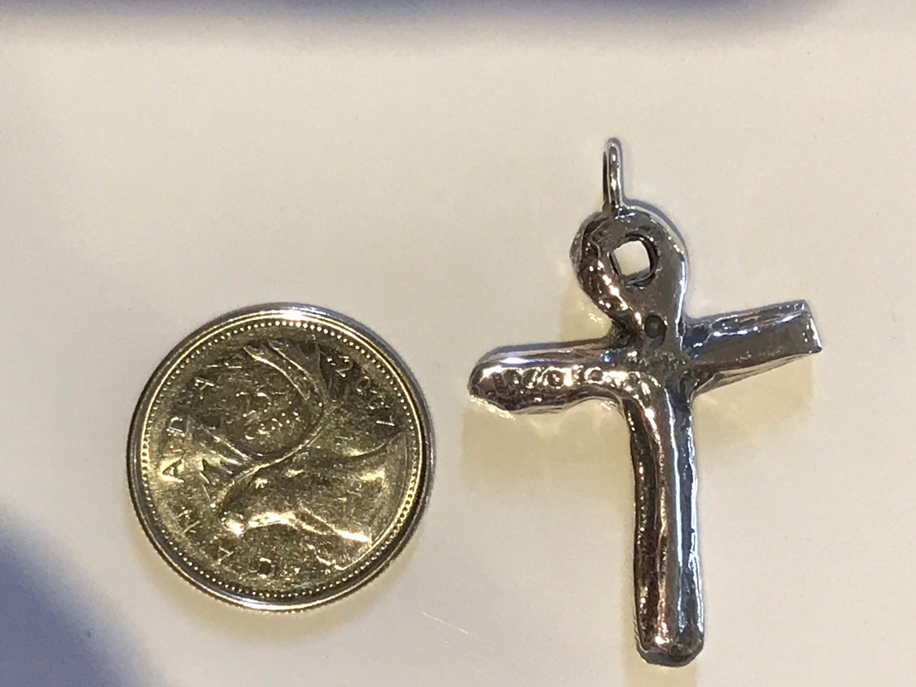 Silver Oak Island Cross - Etsy Canada