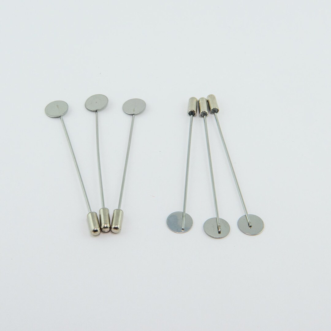 Lapel Brooch Pin, Stainless Steel Brooch Pin With Disk, Brooch Pin ...
