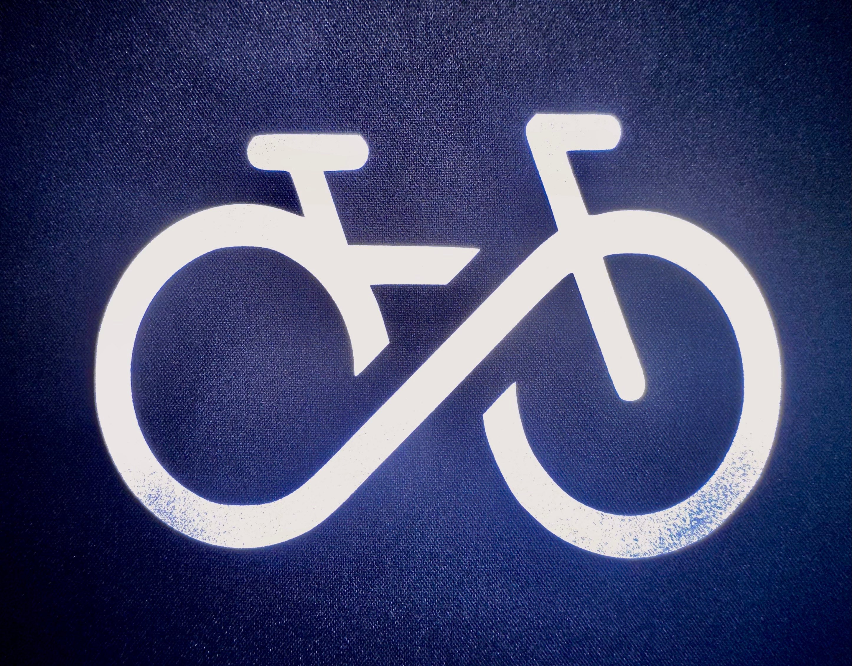 INFINITY BIKE - Reflective Iron on Patch for Clothing and Accessories ...