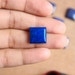Natural Lapis Lazuli Loose Gemstone Square Shape Calibrated Sizes ...