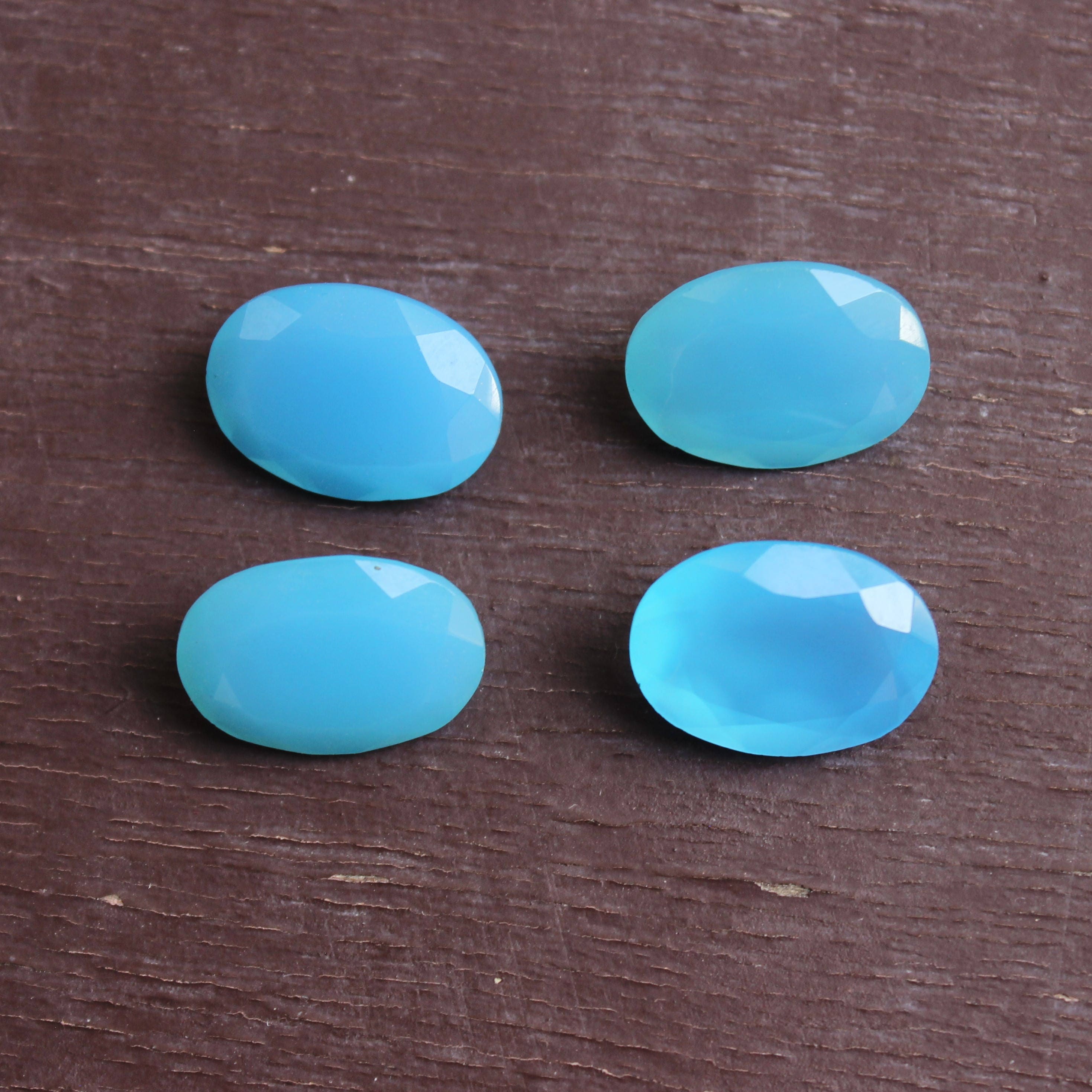 Natural Chalcedony Cut Oval Shape Gem Cabochon All Size | Etsy