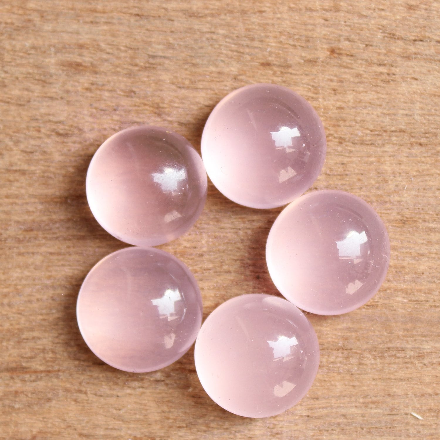 Rose Quartz Gemstone Round Shape All Sizes Available in 2,3,4,5,6,7,8,9 ...