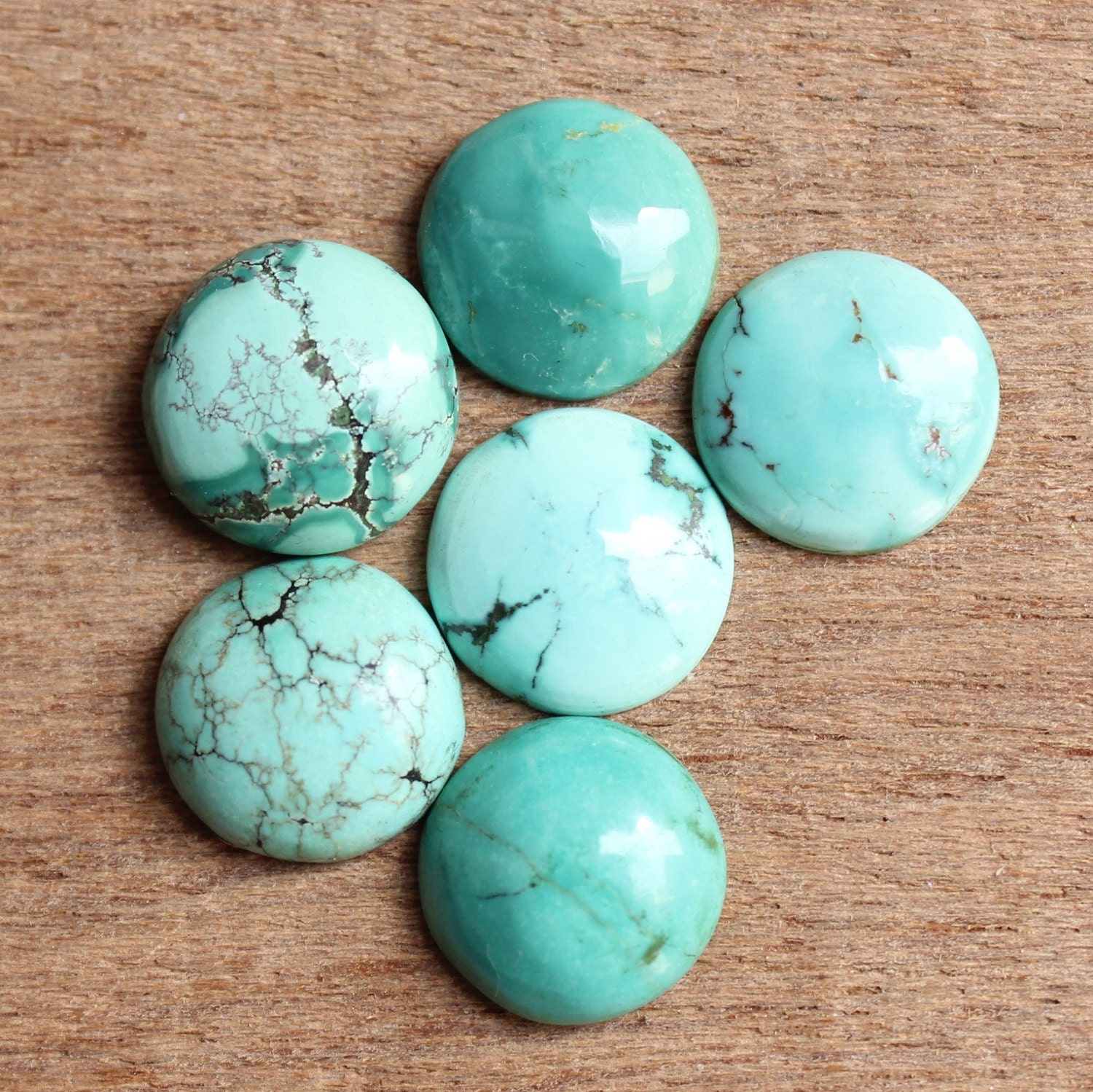 Natural Tibetan Turquoise Round Shape Calibrated Sizes - Etsy