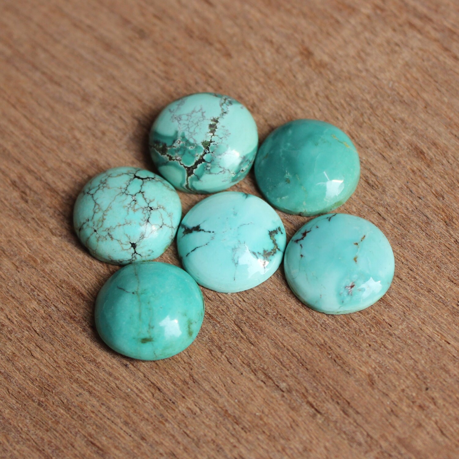 Natural Tibetan Turquoise Round Shape Calibrated Sizes - Etsy