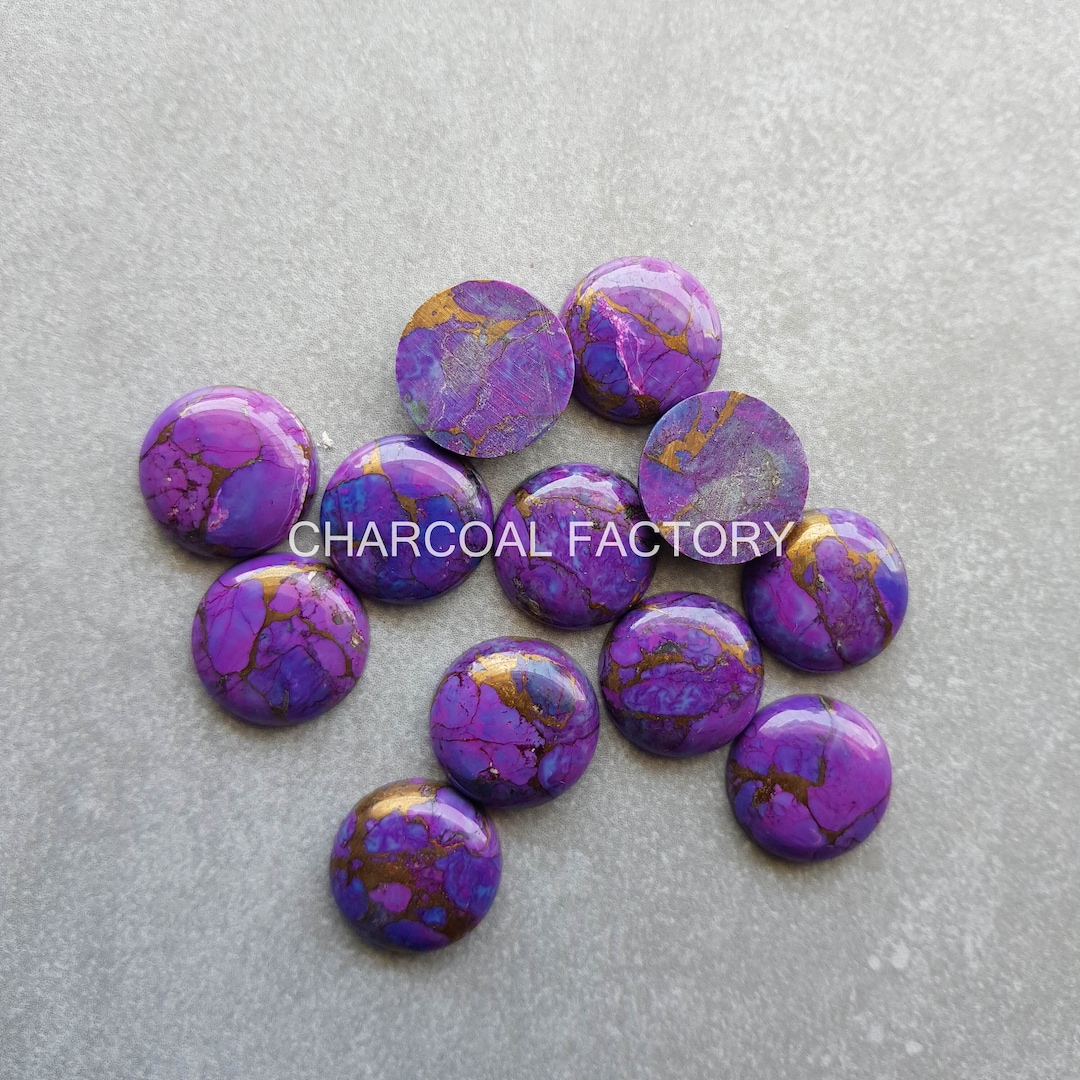 Kingman Purple Turquoise , Purple Mojave Turquoise , AAA Grade , Flat ...