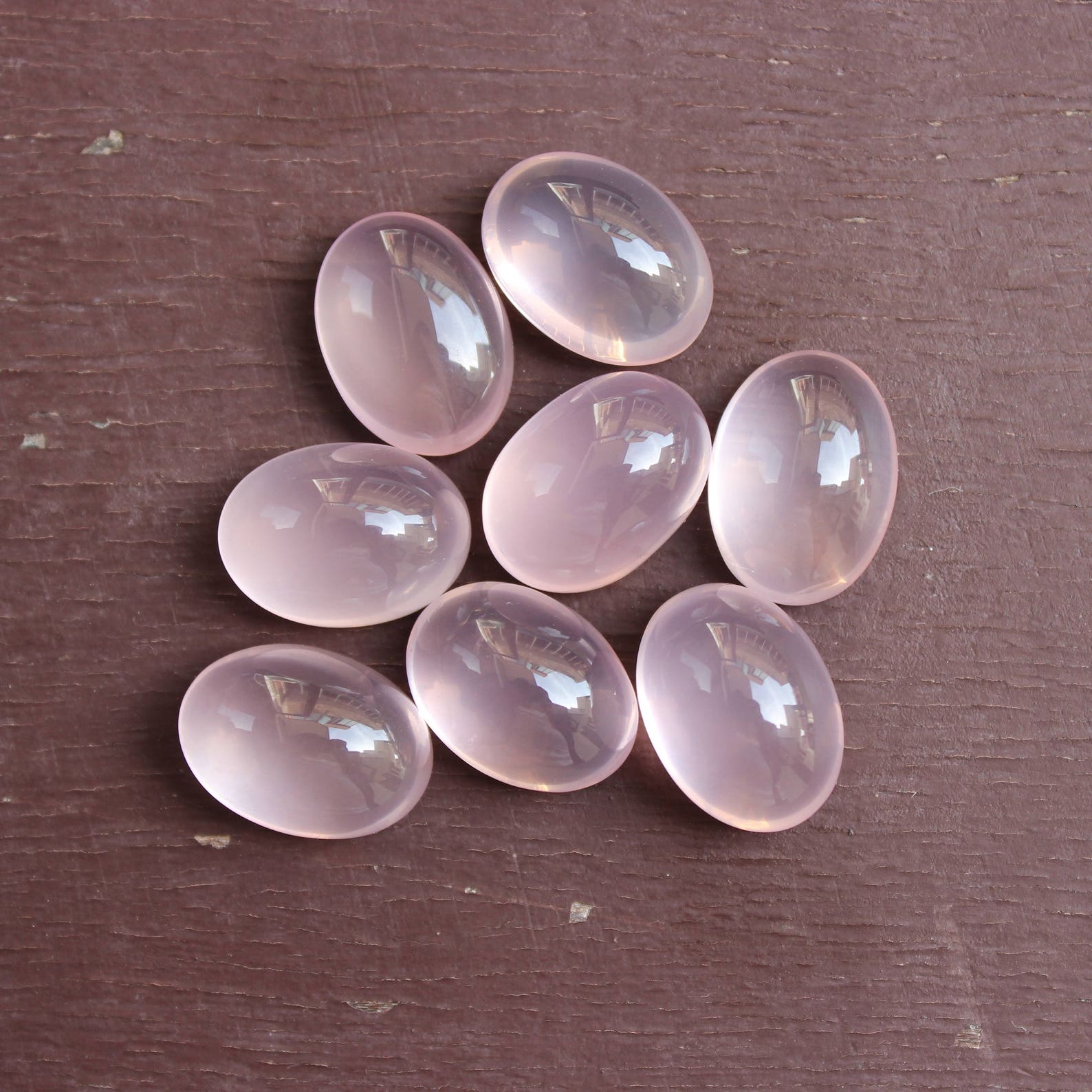 Natural Rose Quartz Oval Shape Gemstone All Sizes Available 4x6 5x7 6x8 ...