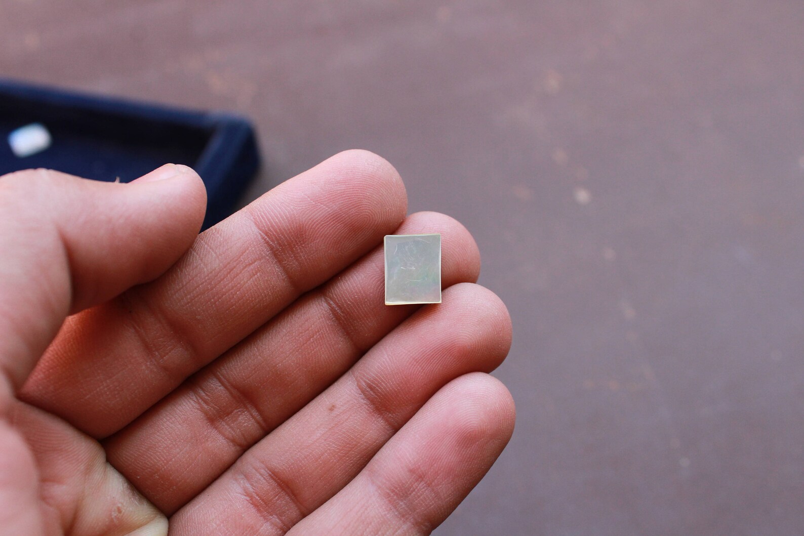 Natural White Mother of Pearl Rectangle Shape Calibrated Cabochon for ...