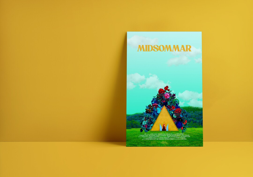 Midsommar Ari Aster Horror Movie Poster Print Alt Poster Movie Quote ...