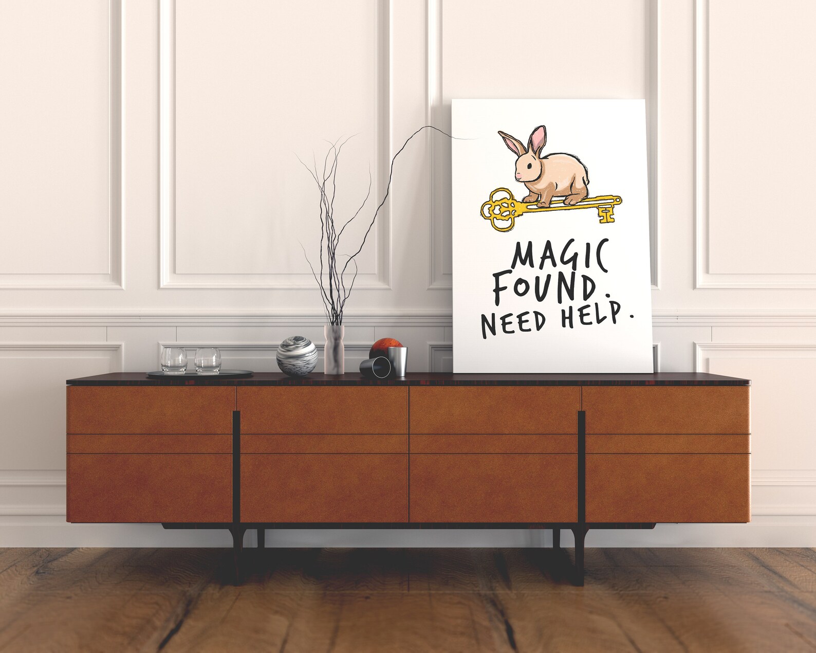 The Magicians Syfy Messenger Rabbit Magic Found Minimalist Pop - Etsy