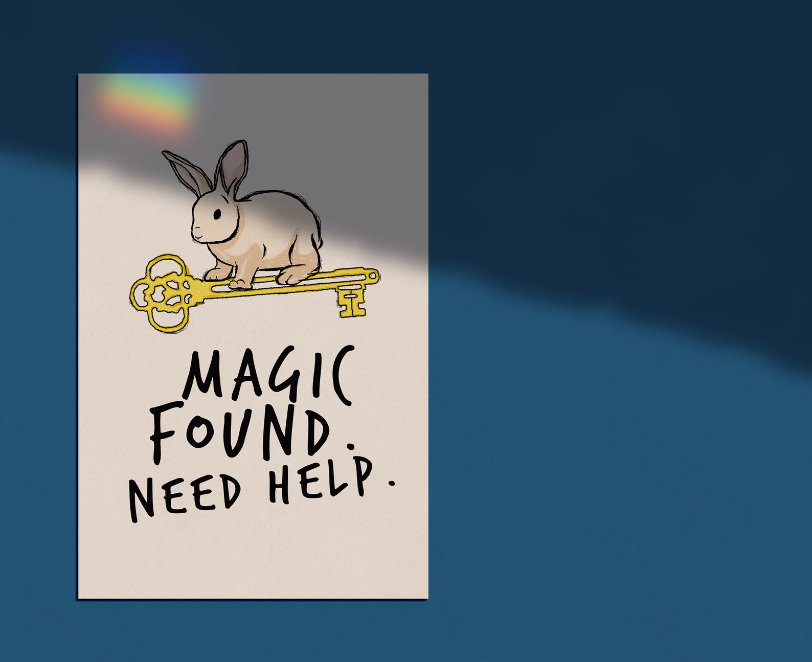 The Magicians Syfy Messenger Rabbit Magic Found Minimalist Pop - Etsy