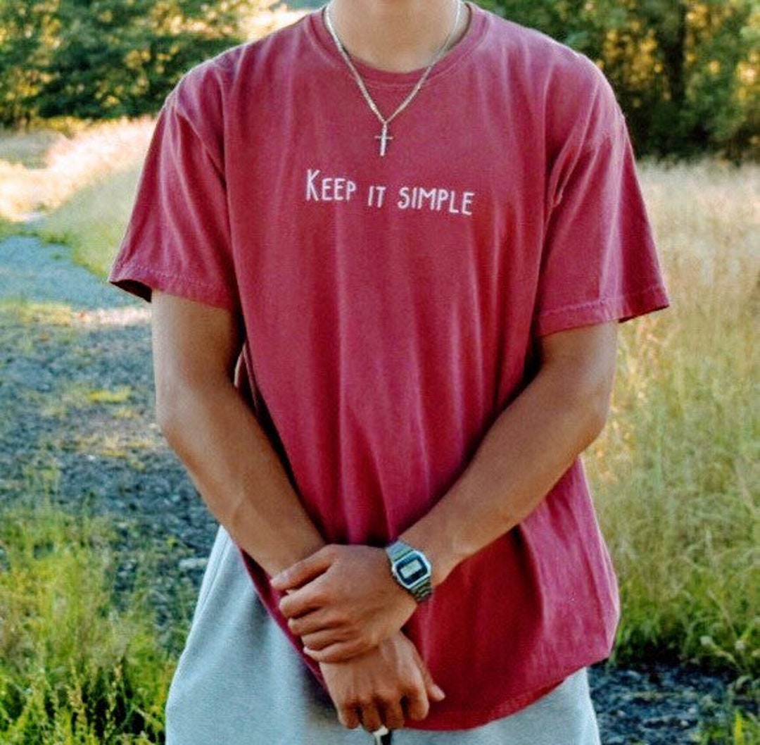 Keep It Simple Tee - Etsy