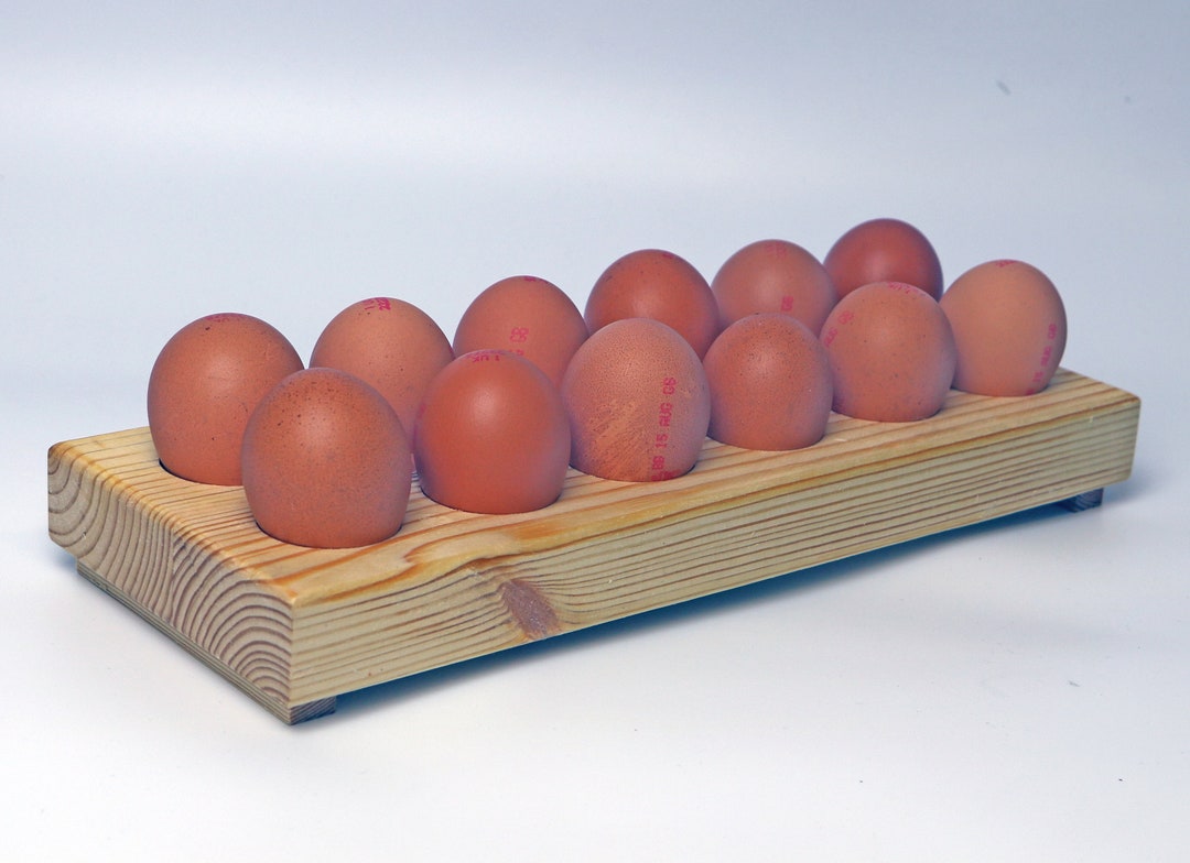 Egg Storage Racks for 12 Eggs (one Dozen) 6 X 2 - Handmade From ...