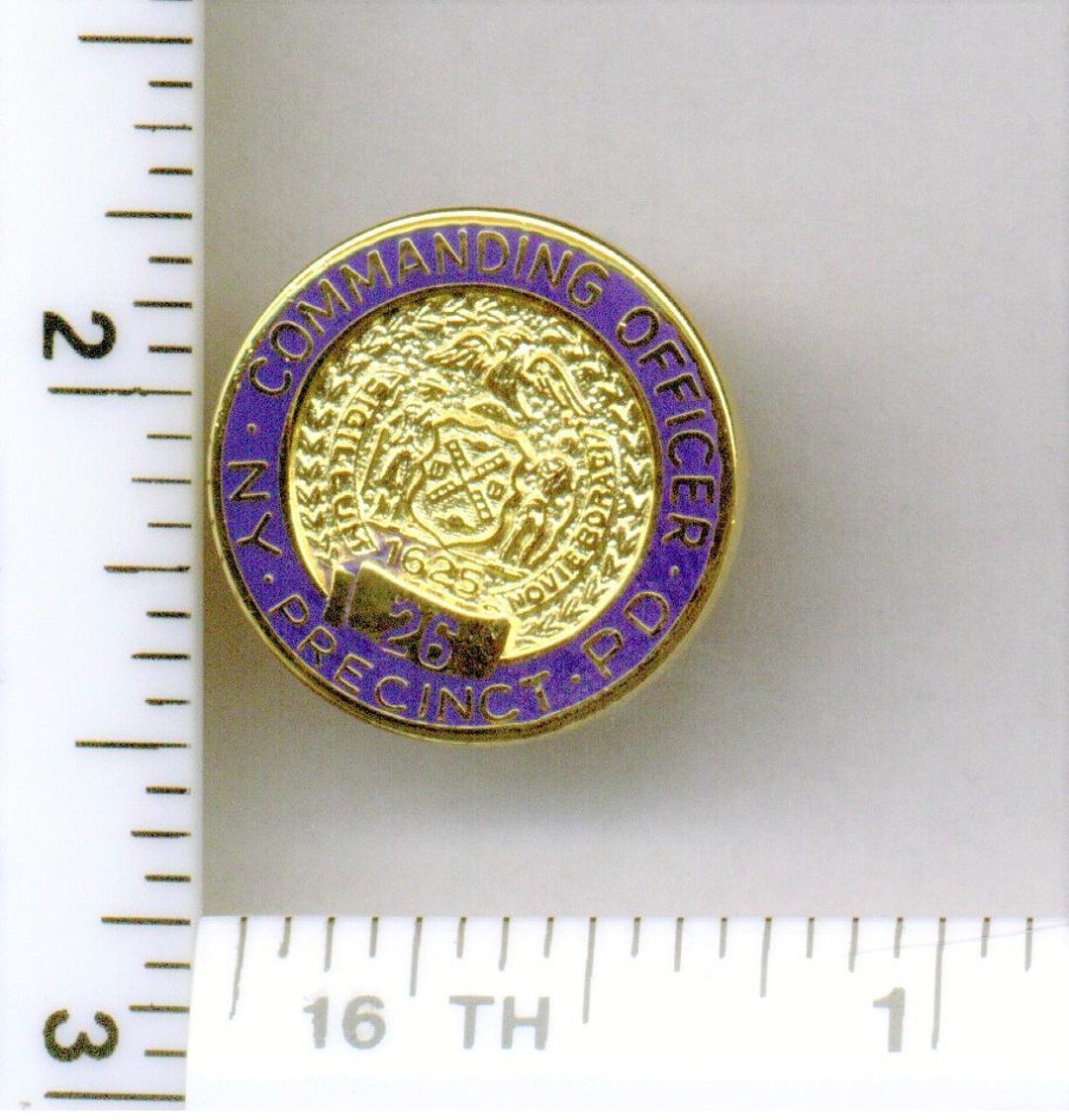 26th Precinct Commanding Officer Pin new York Police From - Etsy