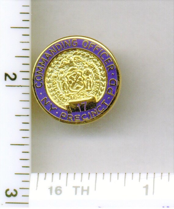 19th Precinct Commanding Officer Pin (New York Police… - Gem