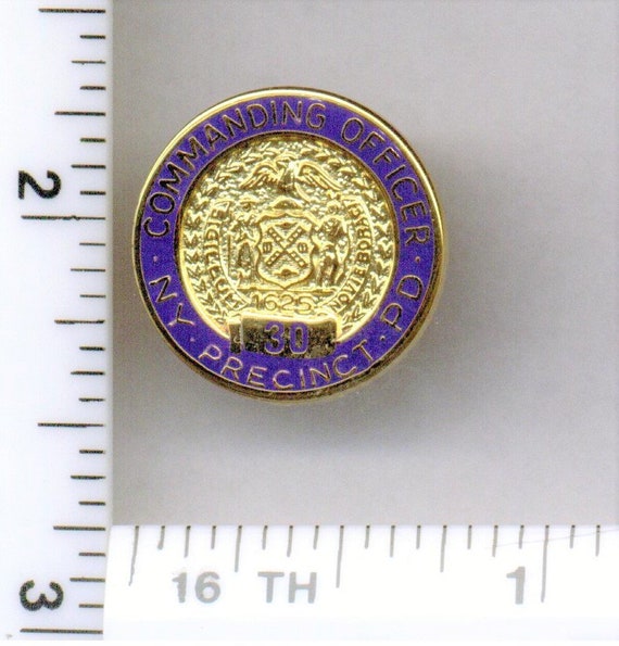 30th Precinct Commanding Officer Pin (New York Police… - Gem