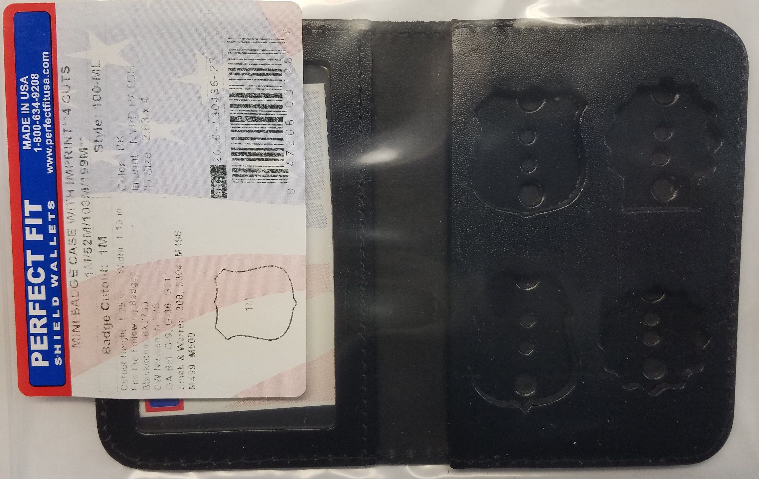 Perfect Fit Badge Wallet