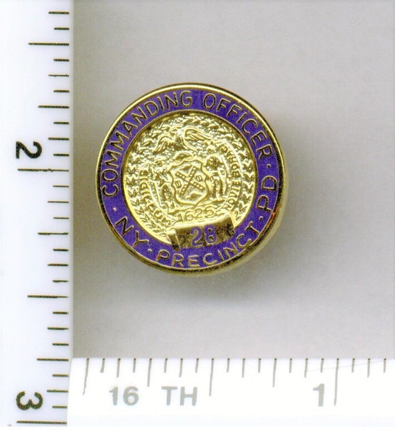 28th Precinct Commanding Officer Pin (New York Police… - Gem