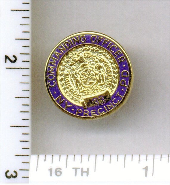 33rd Precinct Commanding Officer Pin (New York Police… - Gem