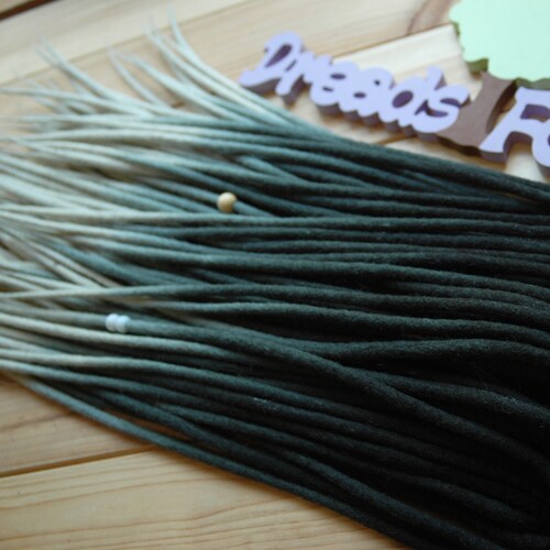 Wool Dreads Full Set DE Dreadlocks Extensions Double Ended | Etsy