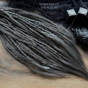 New Set Natural Look Synthetic Dreads + Fishtail Braids Shadows of the ...