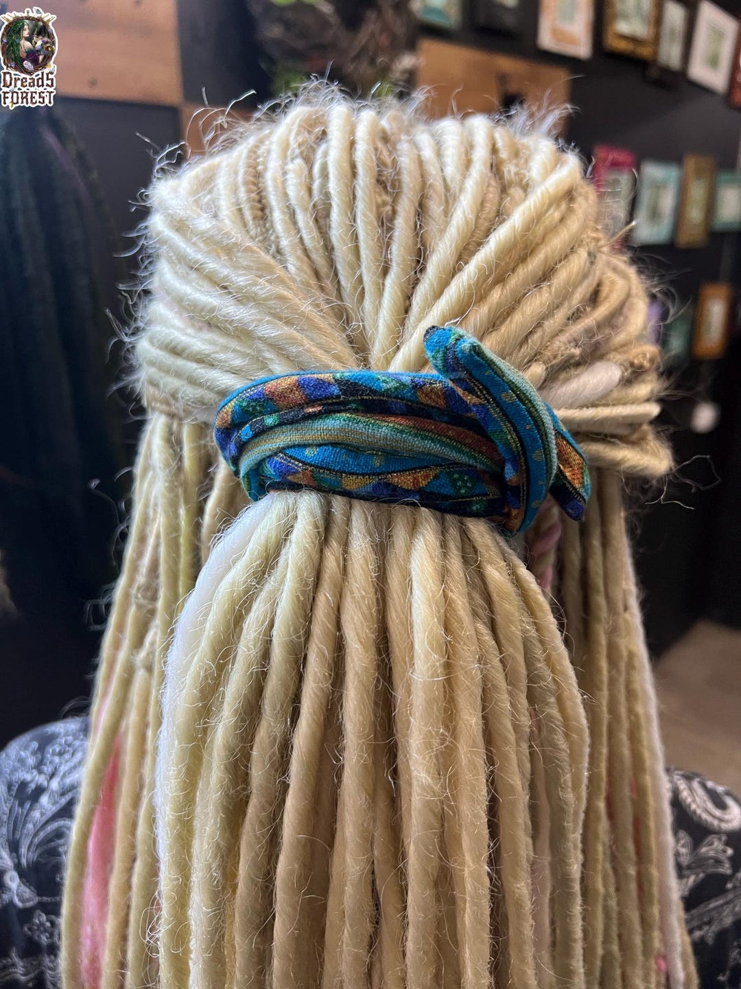 Spiral Loc Forest Ocean Bendable Hair Ties Dread Spiral for Women Men ...