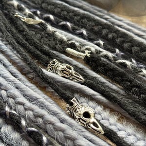 New Set Dreads Thin Twisted + Fishtail Braids Shadows of the Future ...