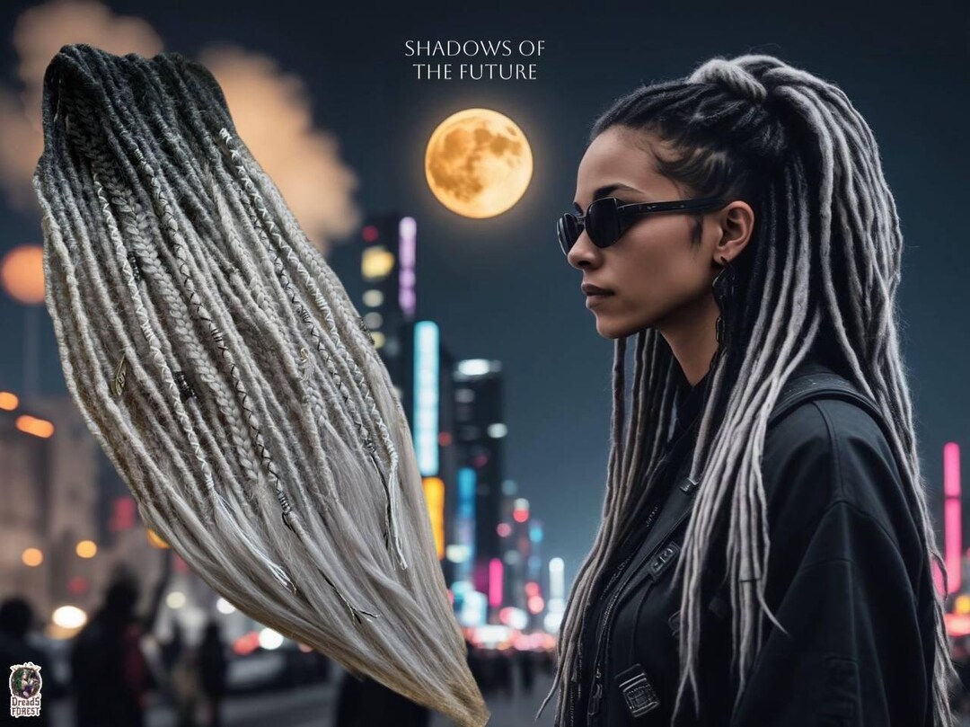 New Set Natural Look Synthetic Dreads + Fishtail Braids Shadows of the ...