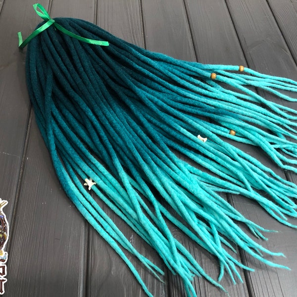 Turquoise Wool - Etsy