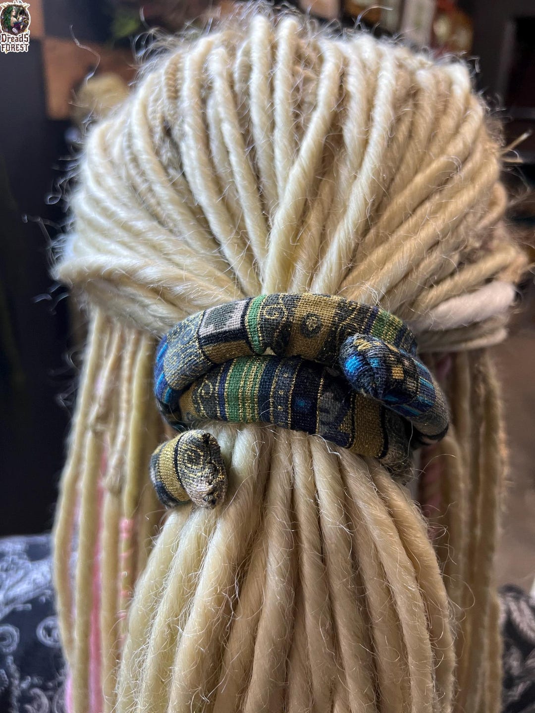 Spiral Loc Forest Glade Bendable Hair Ties Dread Spiral for Women Men ...