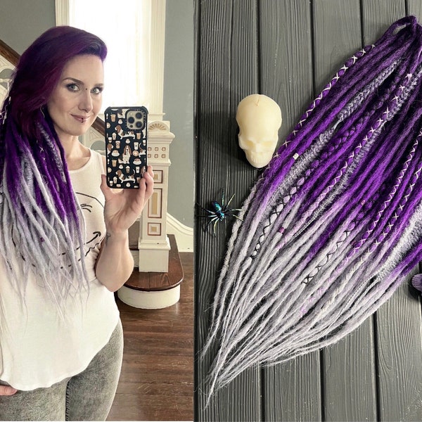 Grey Hair Extensions - Etsy