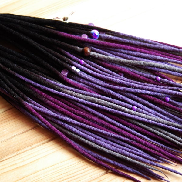 Purple Dreads - Etsy