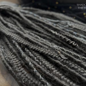 New Set Natural Look Synthetic Dreads + Fishtail Braids Shadows of the ...