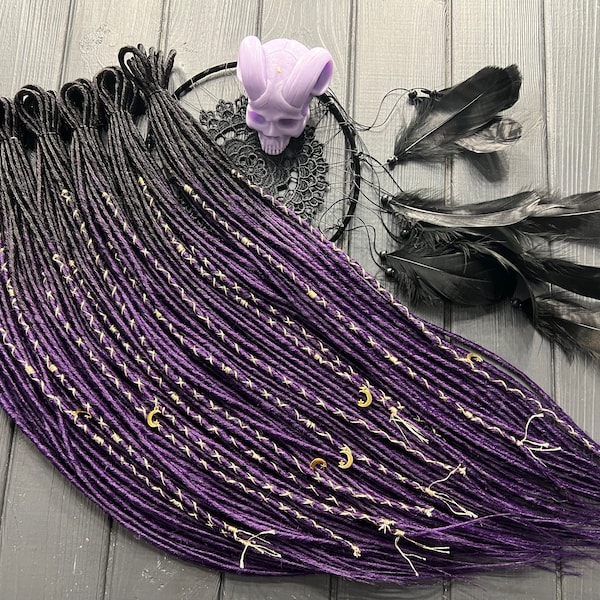 Synthetic Dreadlocks - Etsy