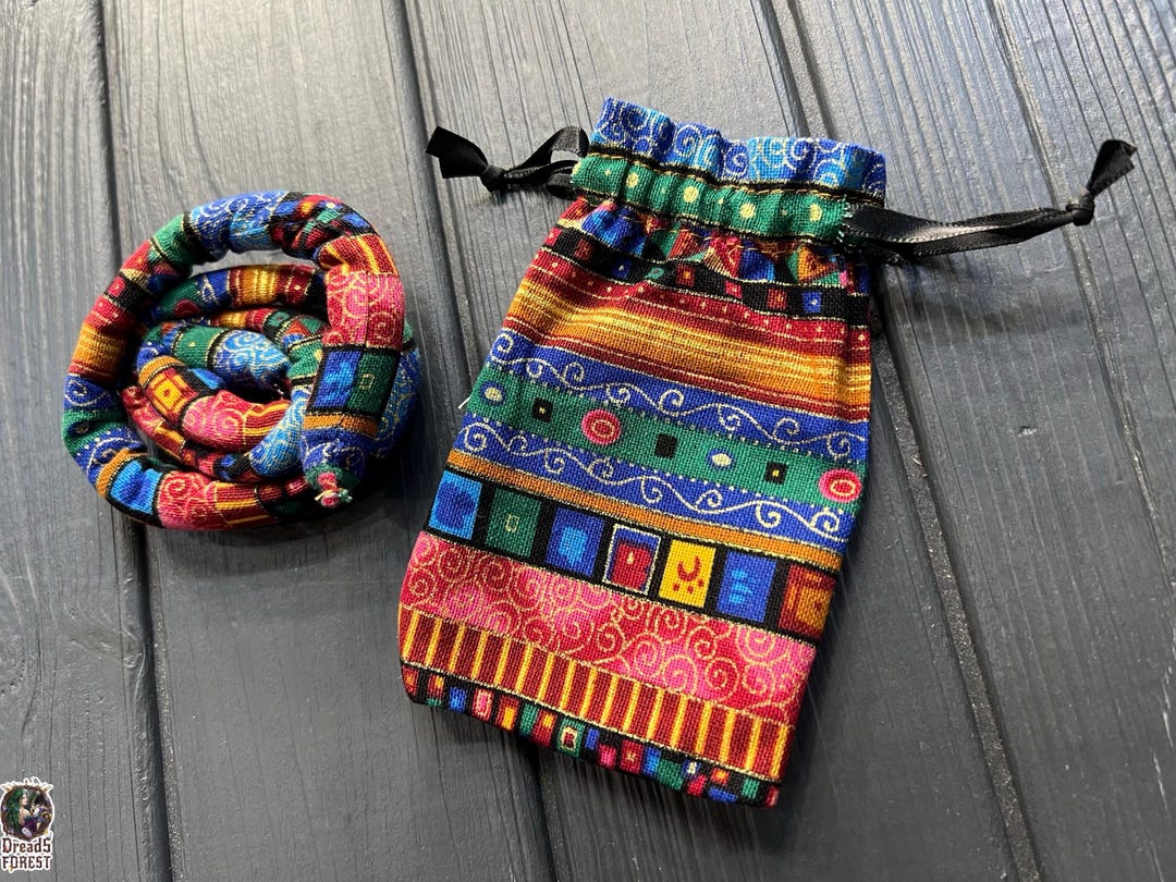 Spiral Loc Happiness Bendable Hair Ties Dread Spiral for Women Men ...