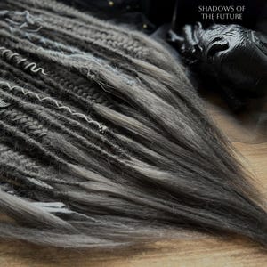 New Set Natural Look Synthetic Dreads + Fishtail Braids Shadows of the ...