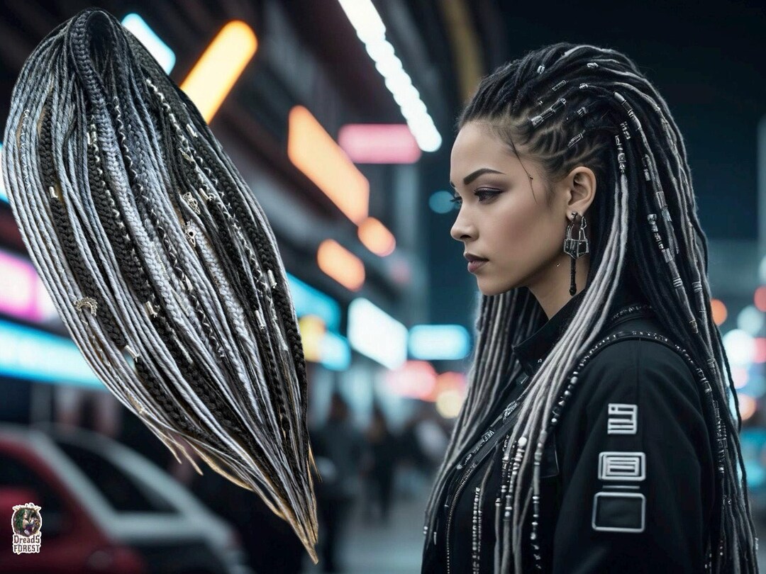 New Set Dreads Thin Twisted + Fishtail Braids Shadows of the Future ...