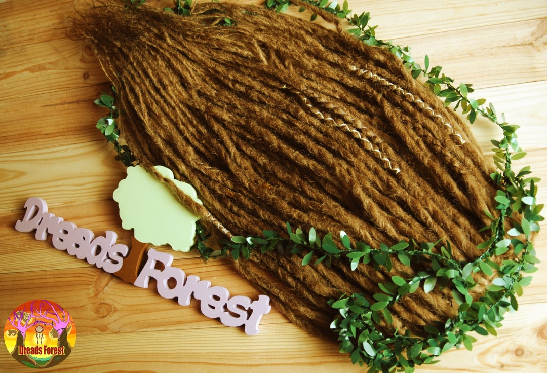 Natural Look Synthetic Double Ended Sahara Blond Dreads Hair Extensions ...
