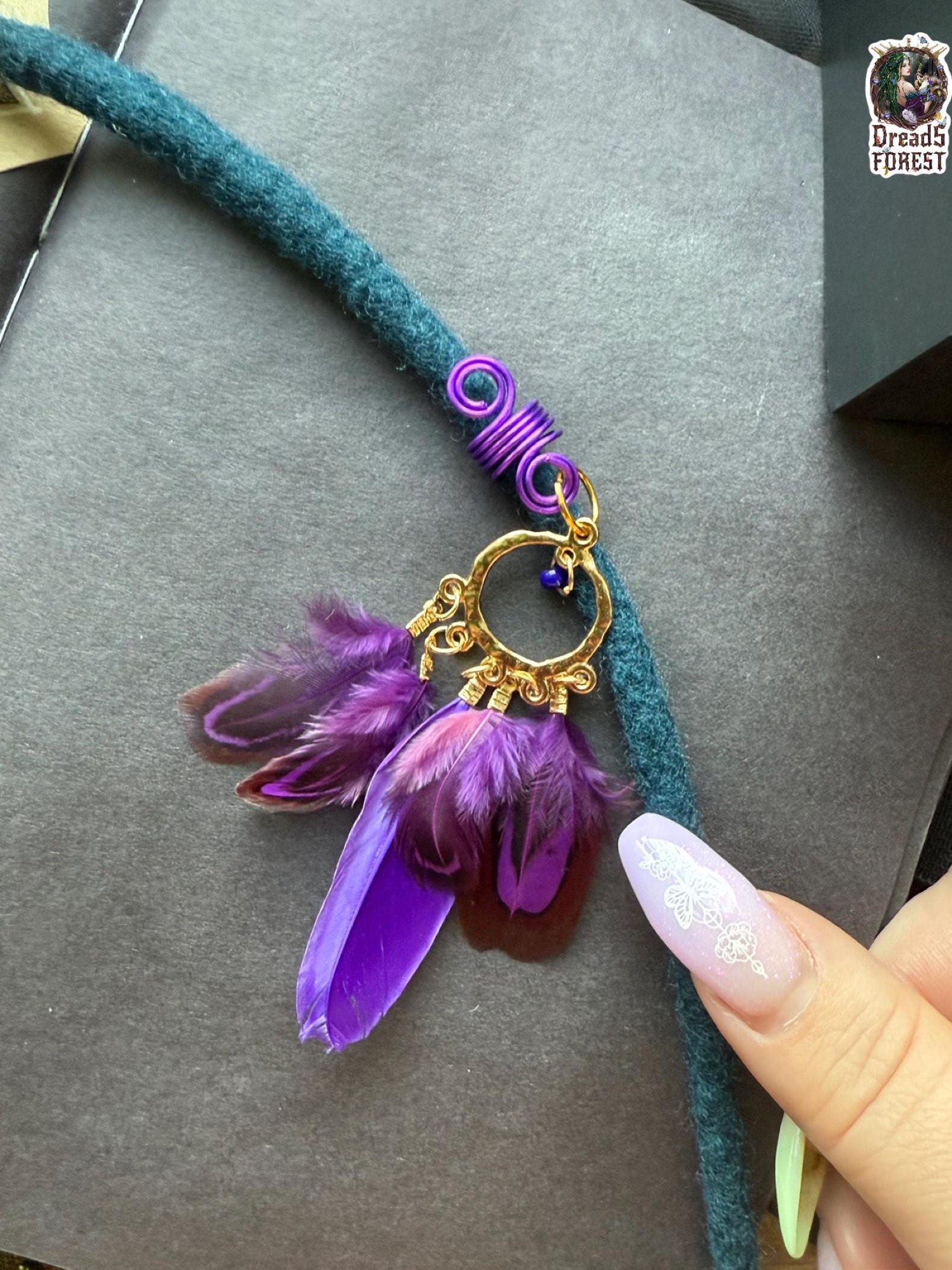 Boho Dreadlock Bead: Galaxy Metallic Gift for Woman - Etsy